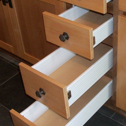 Custom Cabinet Drawers | Charles R. Bailey Cabinetmakers | Handcrafted ...